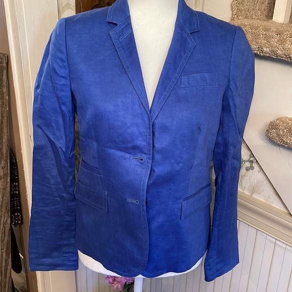 J. Crew | Jackets & Coats | J Crew Royal Blue Blazer | Poshmark